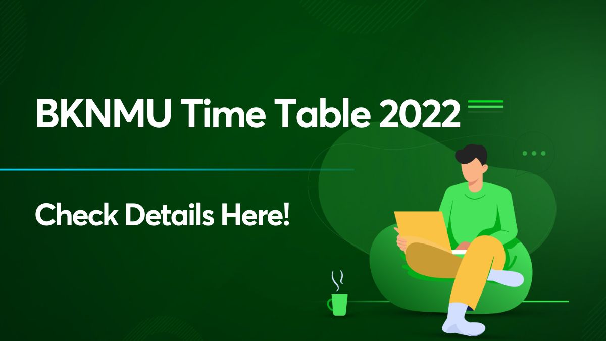 BKNMU Time Table 2022 Download Date Sheet PDF Free Here